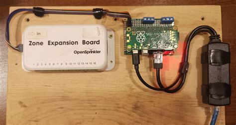 Raspberry Pi Zero With Zone Expander And Poe Opensprinkler