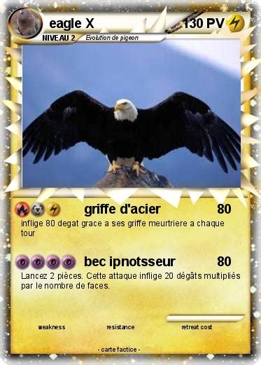 Pok Mon Eagle X Griffe D Acier Ma Carte Pok Mon