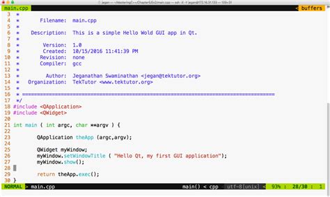 Qt Widgets Mastering C Programming