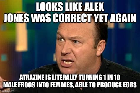 It S Turning The Frogs Gay Alex Jones Imgflip