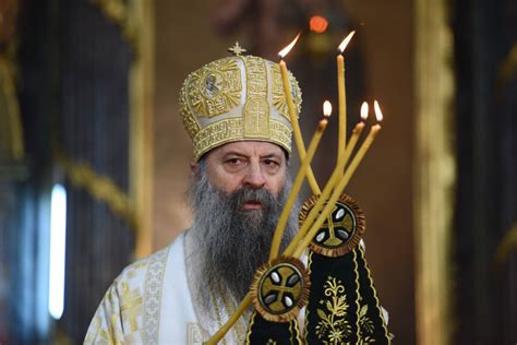PRVA LITURGIJA U BEOGRADU Patrijarh Porfirije održaće liturgiju u