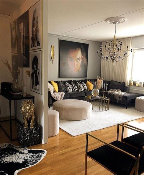 Living Room Inspiration How Black Can Highlight The Features In The