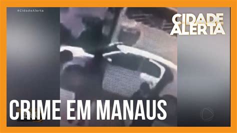 Flagrante em Manaus câmeras de segurança registram sequestro no meio