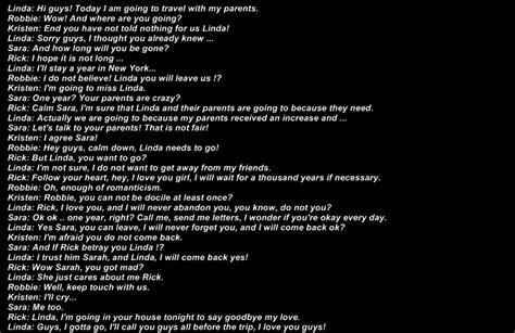 Preciso De Um Dialogo Em Ingl S Entre Pessoas Linhas Brainly