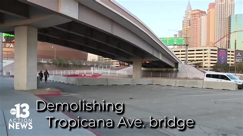 Dropicana Roads At I And Tropicana Will Shut Down For Days