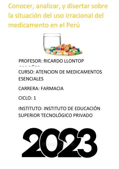 Uso Irracional Del Medicamento Esmeralda C B UDocz