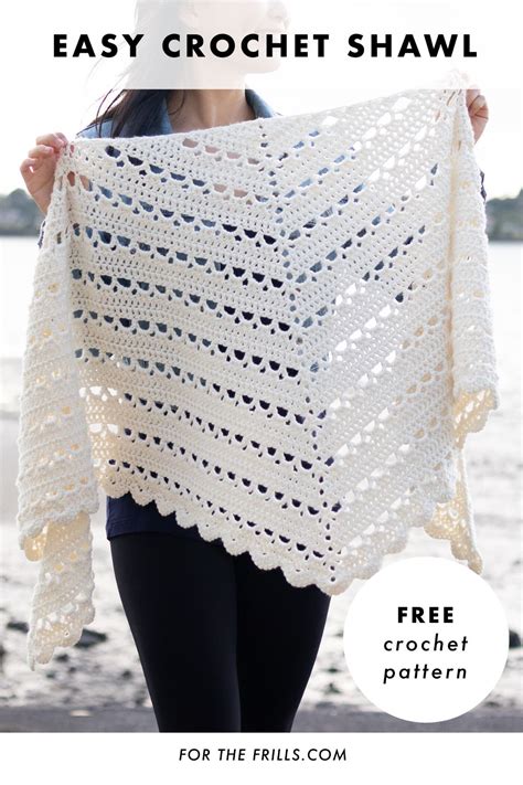 Easy Shawl Pattern To Crochet For Free Find All Varieties And Skills