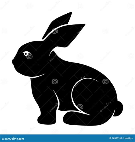Silueta De Conejo