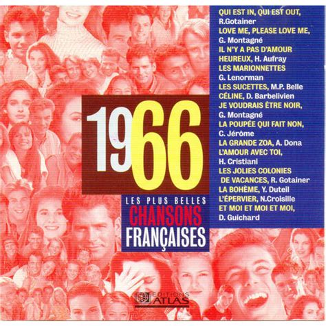 Les plus belles chansons françaises 1966 by Marie Paule Belle Hervé