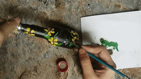 An Easy Bottle Decor Ideas DIY Bottle Painting Bottle Decor For