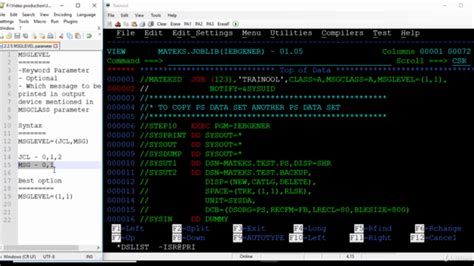 mainframe jcl keyword parameters part 2