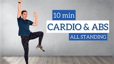 Day Cardio Abs Workout All Standing Cardio Y Abdomen Youtube