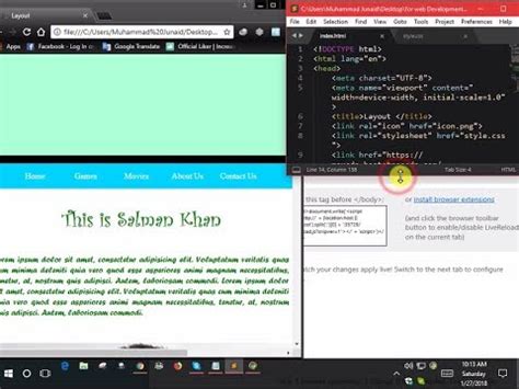 How To Speed Up Coding Using Live Reload In Urdu Hindi Youtube