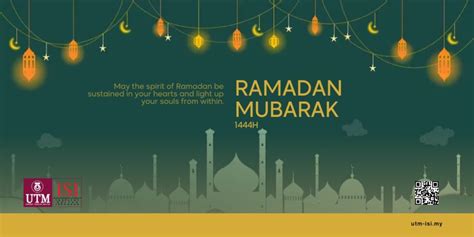 Ramadan Mubarak 1444h Institut Sultan Iskandar Kuala Lumpur ISIKL