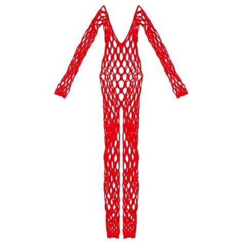 IEFIEL Bodystocking Sexy Femme Body Résille Nuisette Transparente