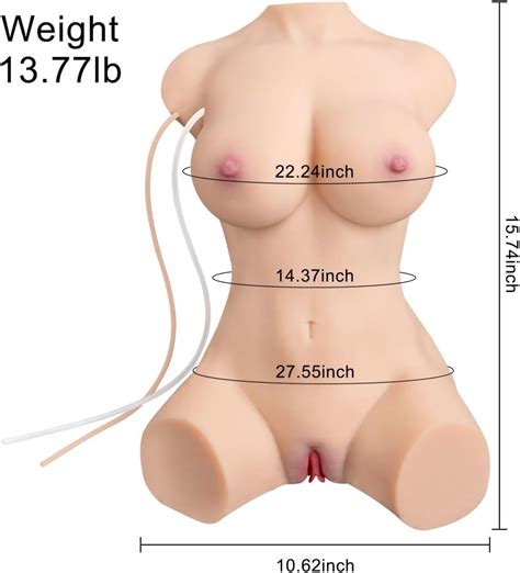 AUSLOVE Muñeca sexual vibratoria de succión automática masturbador