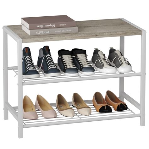 Homefort Tier Shoe Rack Shoe Storage Shelf Industrial Shoe Tower