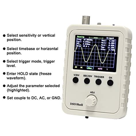 Signstek Updated Oscilloscope Kit DSO Shell With 2 4 TFT Digital Power