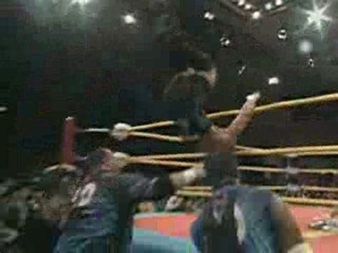 FMW Rob Van Dam Sabu Vs The Dudley Boyz Video Dailymotion
