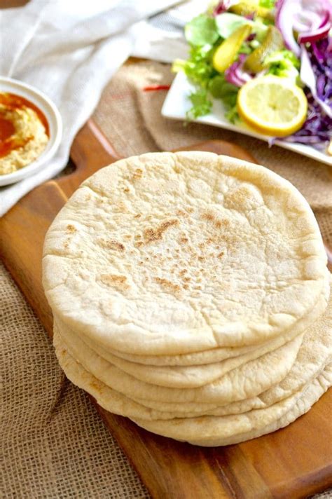 Pain pita libanais cuit à la poêle Aux délices du palais