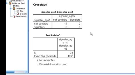 V4 13 McNemar Chi Square Test In SPSS YouTube