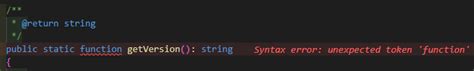 Unexpected Token Unknown Class Errors With Newest Update Issue 247