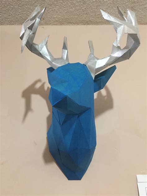 Cabeza De Venado Paper Craft Ya Armada 250 00 En Mercado Libre