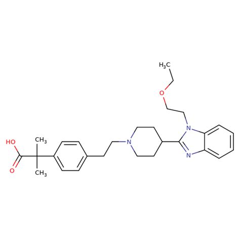 4 2 4 1 2 Ethoxyethyl 1H Benzimidazol 2 Yl 1 Piperidinyl Ethyl A