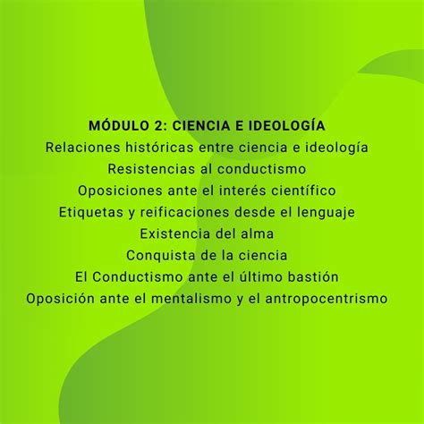 enGrama Psicología Ψ on Twitter MÓDULO 2 CIENCIA E IDEOLOGÍA Y