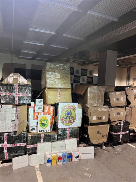 BPFron e Nepom PF realizam apreensão milionária de mercadorias ilícitas