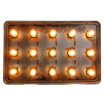 Rectangle Retro Lightbox Billboard Vintage Frame Free Sinage Board