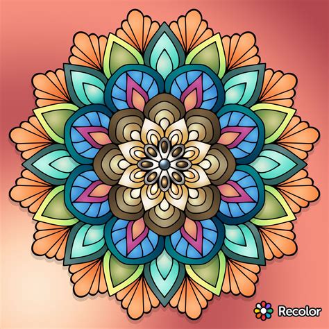 Mandalas Bonitas Para Colorear