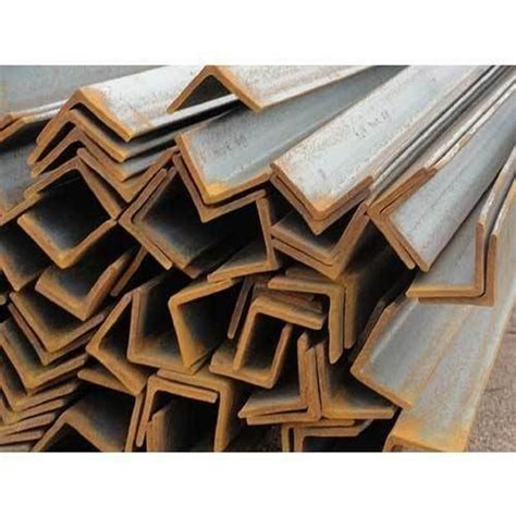 V Shape Mild Steel Angle For Construction Thickness 10mm At Rs 59100