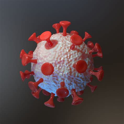 Coronavirus D Model Cgtrader