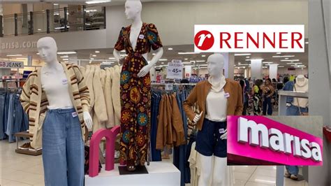 TOUR LOJA MARISA E RENNER NOVIDADES YouTube