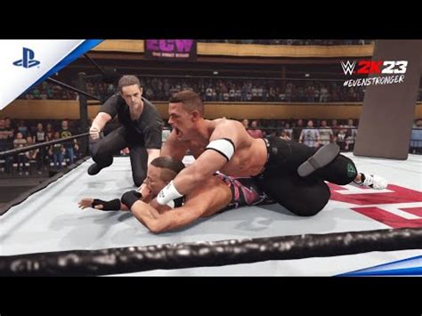 WWE 2k23 Showcase Mode Part 1 One Of A Kind I John Cena Vs Rob Vam