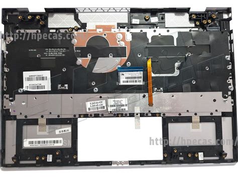 HP Envy 13 AH Top Cover Teclado Português Backlight em Natural
