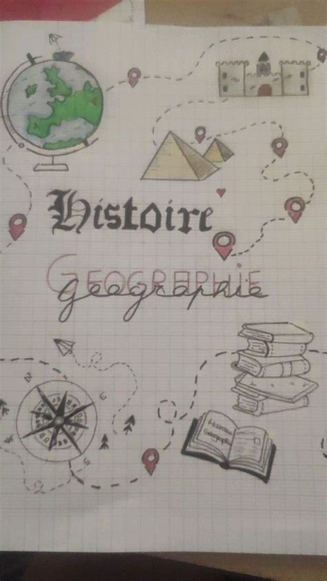 page de garde histoire Illustrations de carnet à dessins