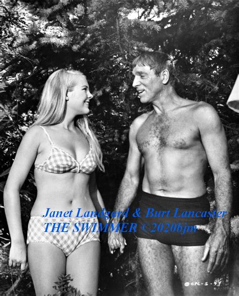 Janet Landgard Burt Lancaster The Swimmer Bjm Classic Movie