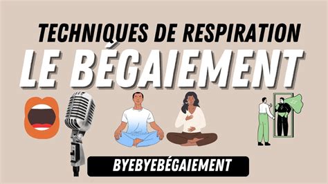 Exercices de RESPIRATION pour GÉRER le bégaiement respiration