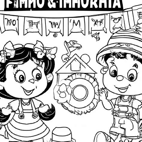 Riscos E Desenhos Festa Junina Desenhos Para Colorir Da Turma Da