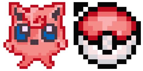 Набор курсоров Jigglypuff Pixel cutecursors