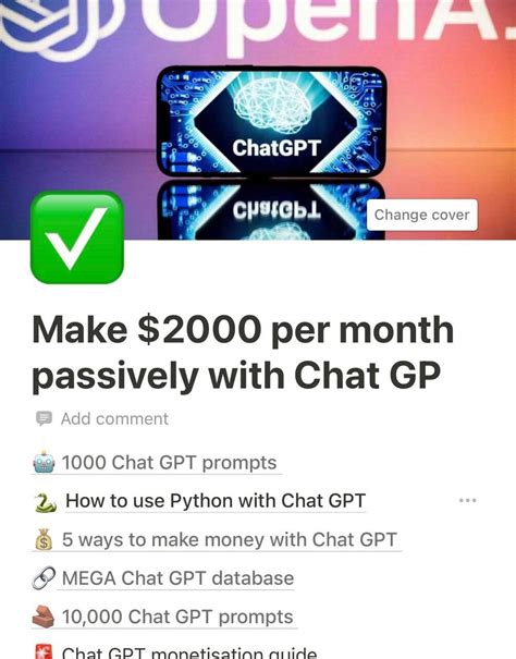 Make P M Passively On Twitter With Chat Gpt