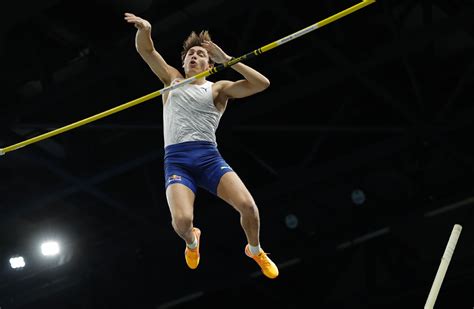 Athlétisme au sommet de son sport Armand Duplantis vit toujours un rêve