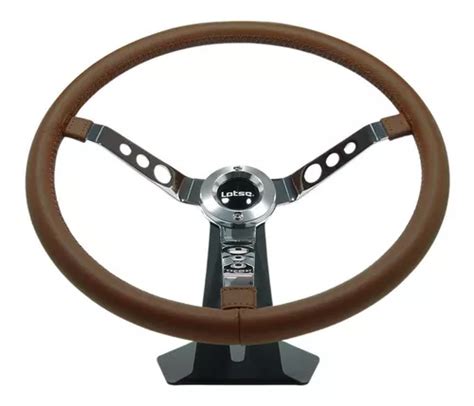Volante Lotse Big Classico Couro Marrom Opala D20 A10 Parcelamento