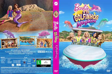 Barbie e os Golfinhos Mágicos DVD Capa DVD Capas
