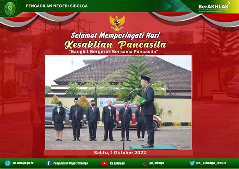 Upacara Peringatan Hari Kesaktian Pancasila Tahun 2022