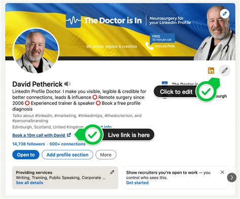 How To Add A Live Web Link To Your Linkedin Profile The Doctor Is In