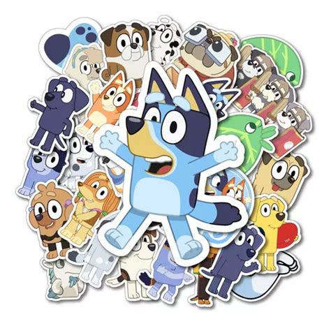 Etiquetas Para Libretas De Bluey Y Bingo