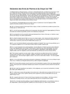 Déclaration des Droits de l Homme et du Citoyen de 1789 d 233